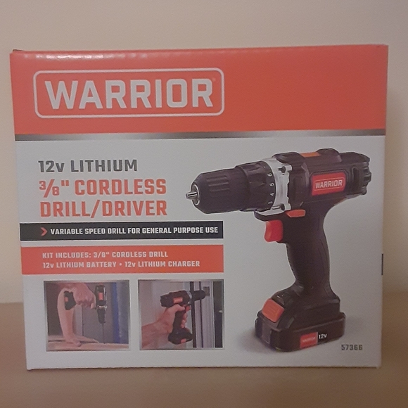 Other | Warrior 12v Lithium 38 Cordless Drilldriver Nib | Poshmark
